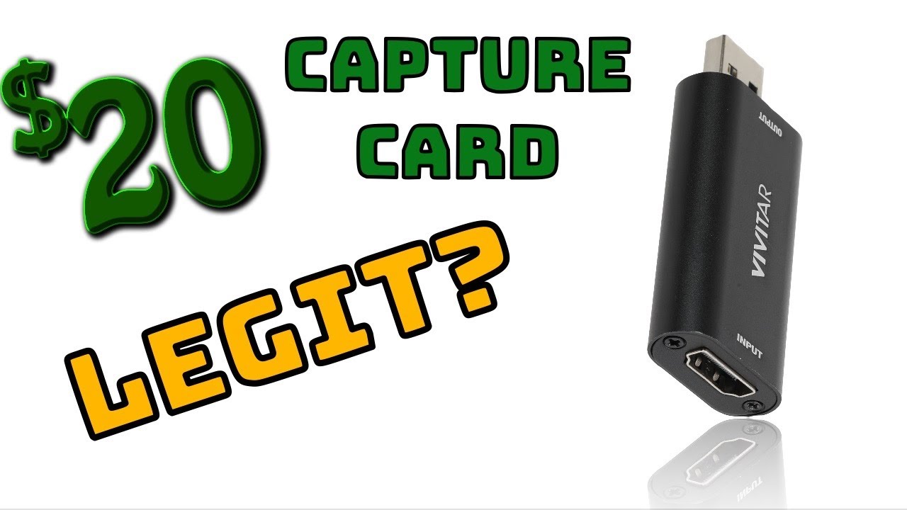 $20 DOLLAR CAPTURE CARD LEGIT? Vivitar - YouTube