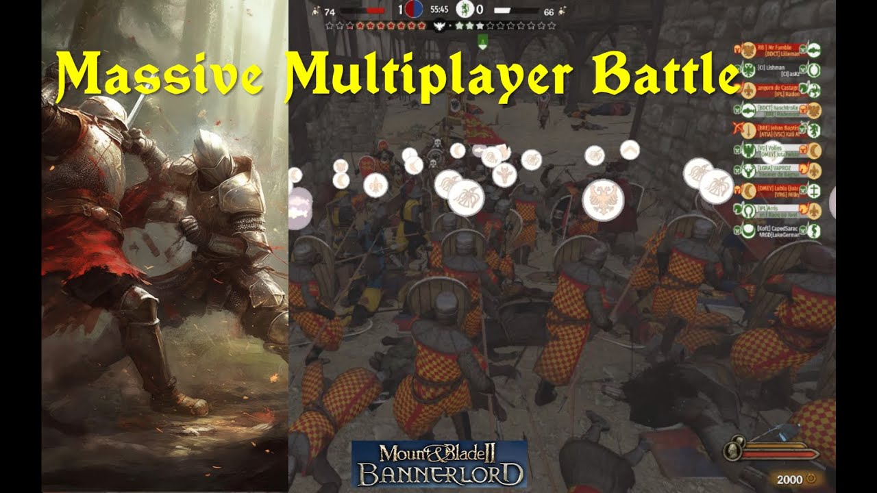 Mount & Blade 2 Bannerlord - Massive Multiplayer Battles - YouTube