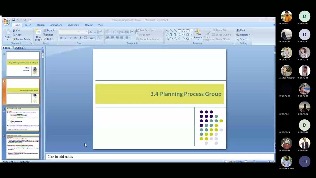 Lecture 3 Project Planning & Management | 13th April 2023 | Thursday - YouTube