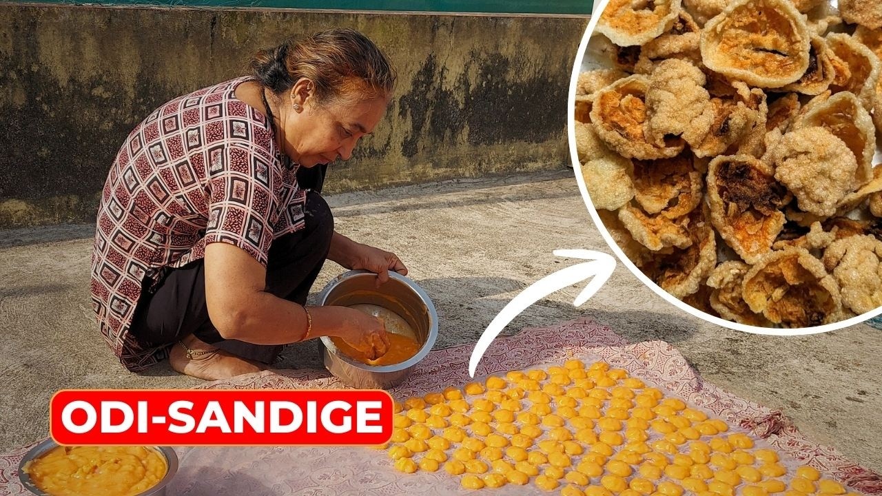 How To Make Homemade Sandige, Fryums , Odi at home | Amchi Vasari - YouTube