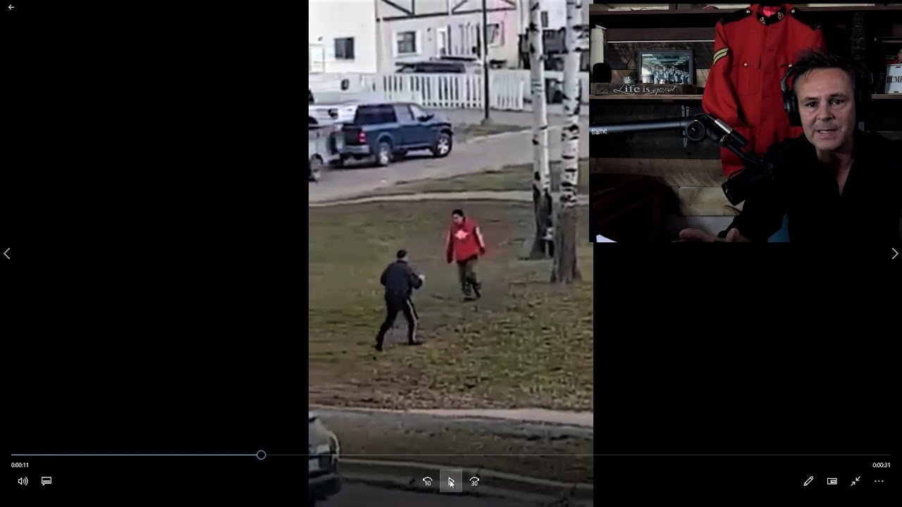 Thompson RCMP Officer Saves Himself by Shooting Suspect - YouTube
