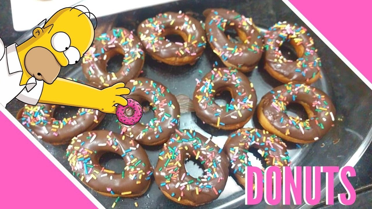 🍩🍩 DONUTS CASEIRO para o dia das crianças - YouTube