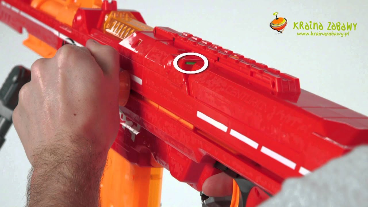 Hasbro Nerf MEGA Javelin Centurion na www.krainazabawy.pl - YouTube