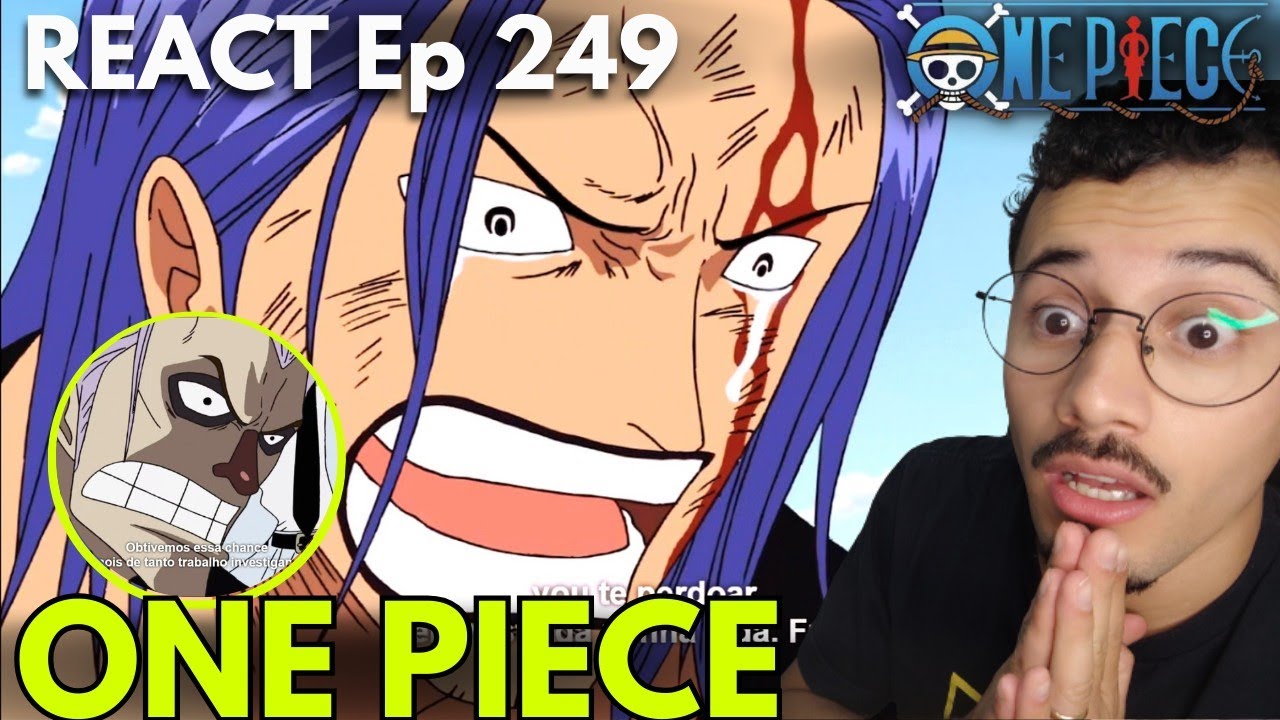 REACT - O GOVERNO ARMOU PARA O TOM! - Ep.249 -ONE PIECE - #luffy # ...