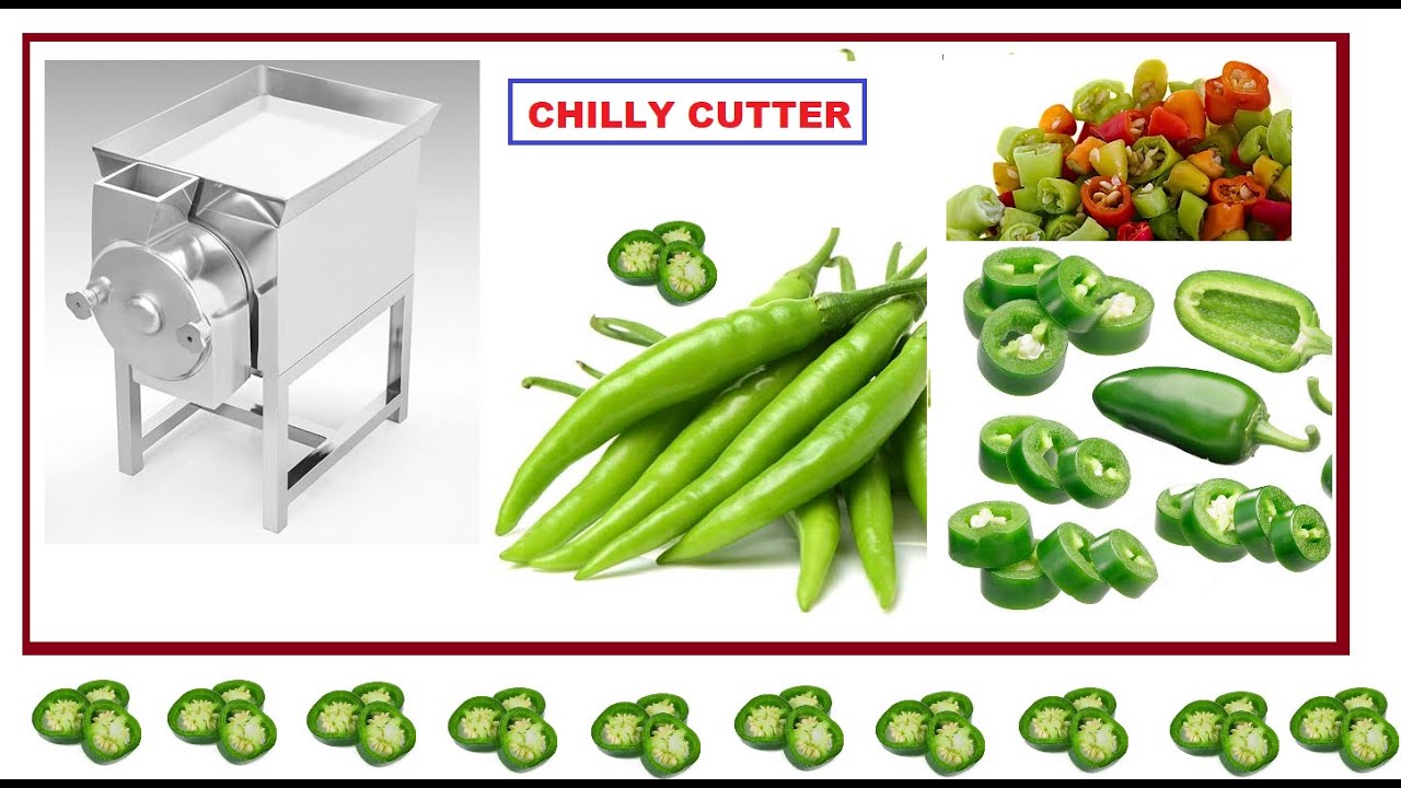 Chilly Cutter Green Chilly Cutting machine Coimbatore - YouTube