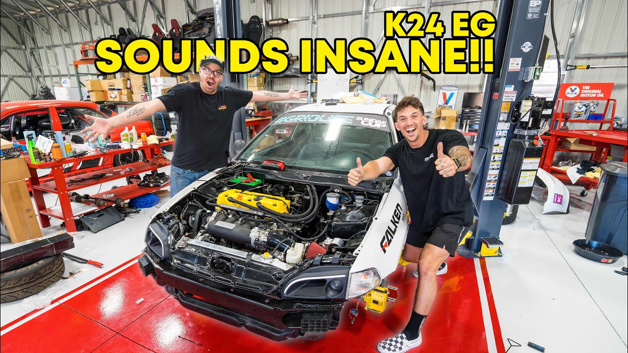 The K24 Swap Civic EG is ALIVE! | EPIC FIRST START! - YouTube