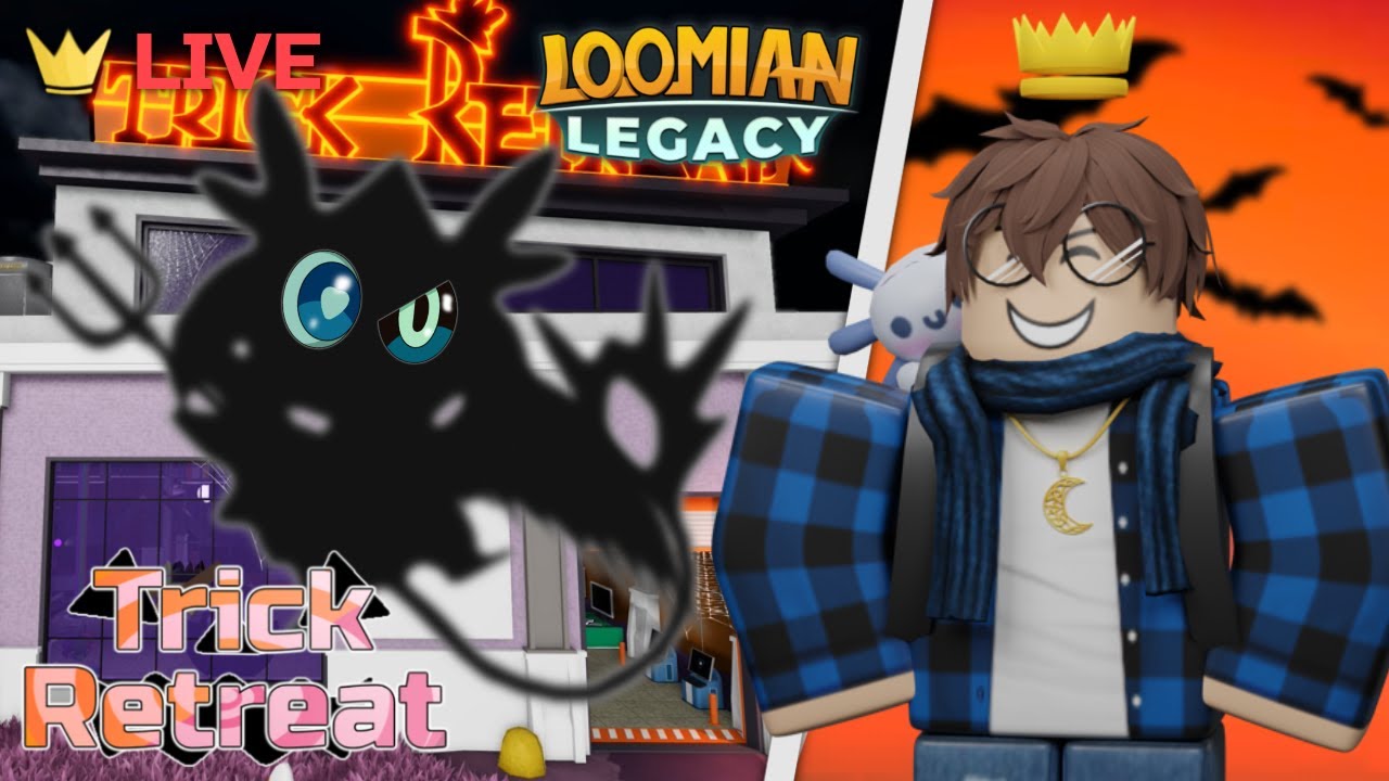 [VOD] 🎃 Playing In The Loomian Legacy Trick Retreat 2024 Event 🎃 - YouTube