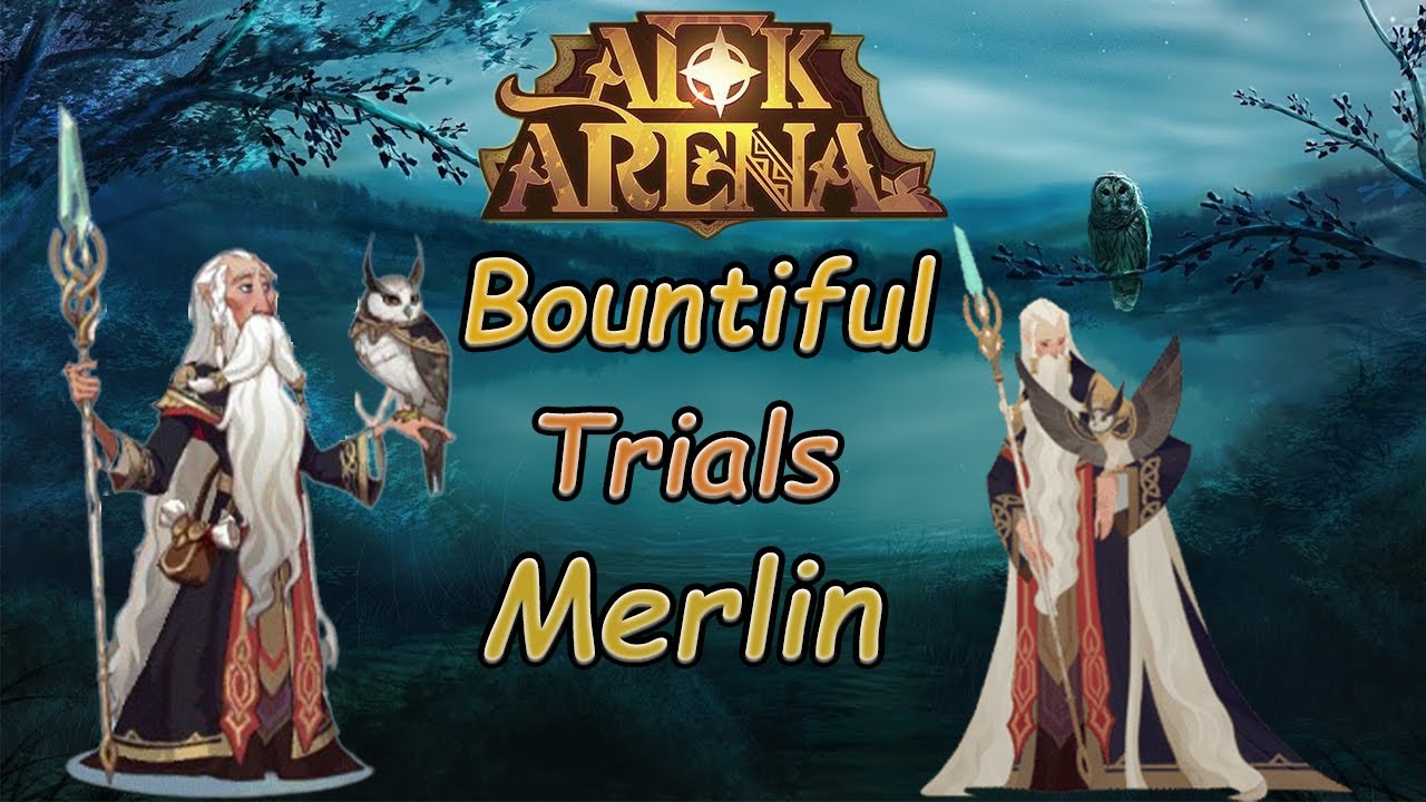 AFK Arena - Bountiful Trials - Merlin - YouTube