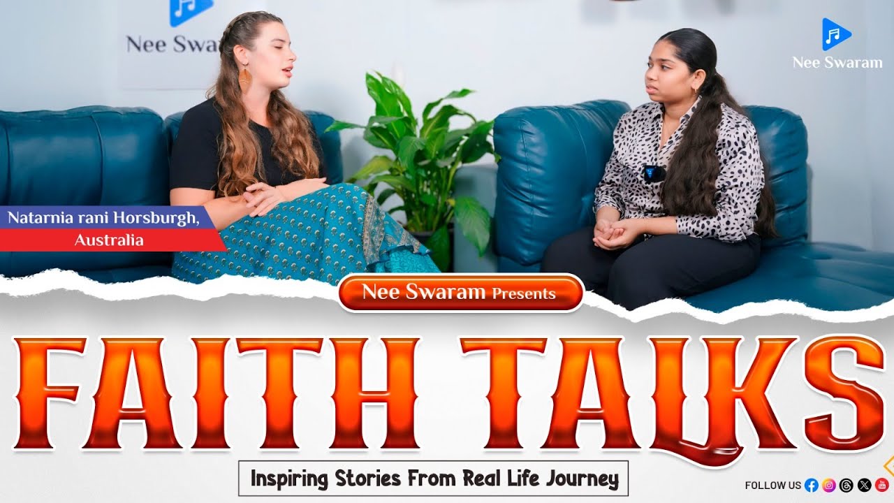 FAITH TALKS with Ms. Natarnia Rani Horsburgh | Nee Swaram OTT | Reena ...