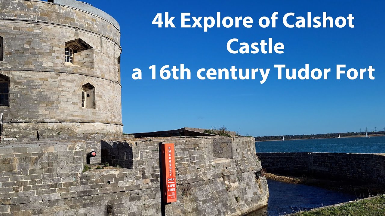 4k Explore of Calshot Castle - a 16th Century Tudor Fort. - YouTube