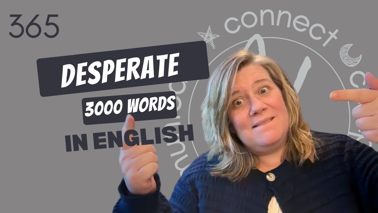 Learn English Vocabulary: “Desperate” -Definitions, Usage, Collocations ...