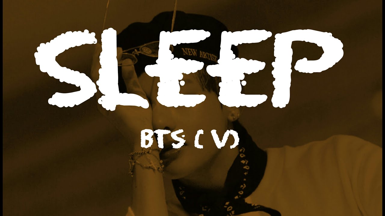 BTS (V) - Sleep ( Pronunciación) ( Easy Lyrics ) - YouTube