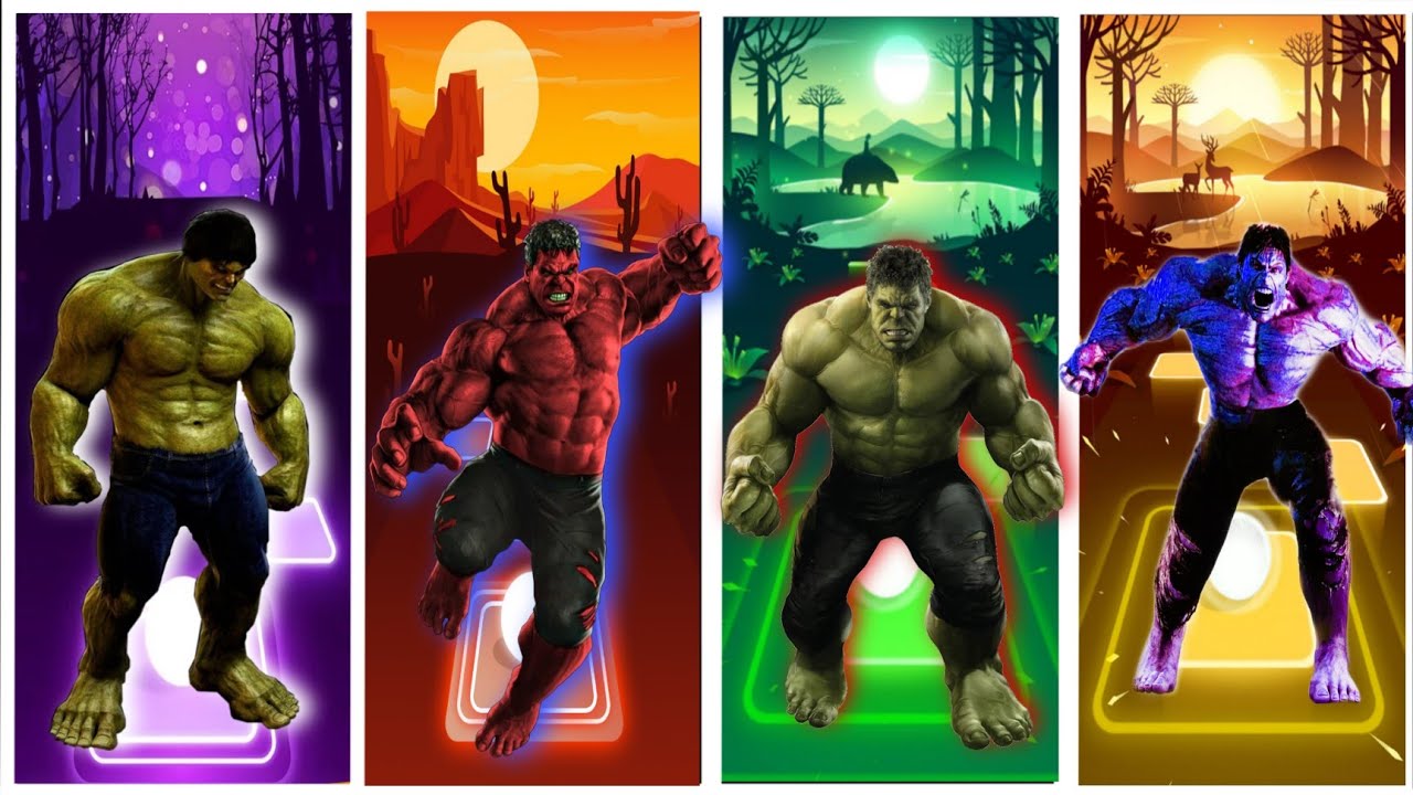 OMG😱🥶 TILES HOP🎈😂 HULK VS HULIK VS HALK VS HALILIK👽 - YouTube
