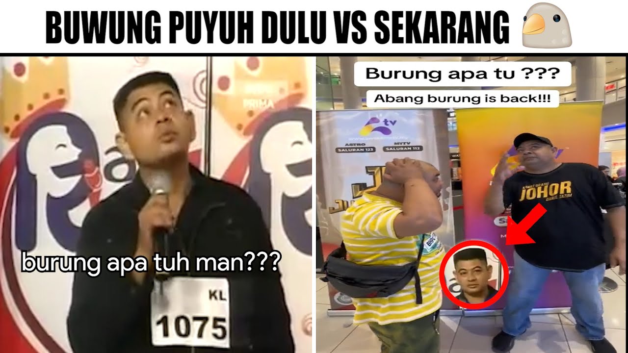 "Burung Apa Tuh Man?Burung Puyuh" Dulu VS Sekarang... - YouTube
