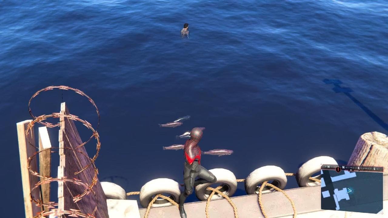 Spider-Man Miles Morales - Fish In The Water - YouTube