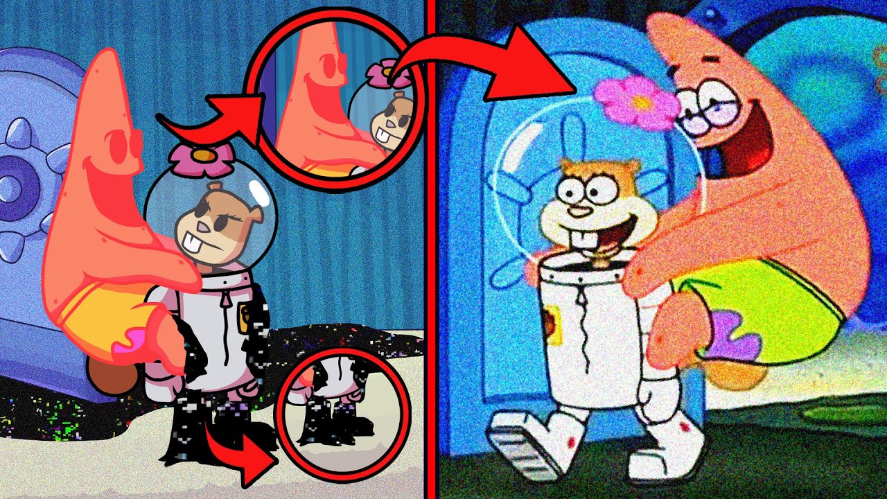 References in Pibby Corrupted Patrick Star x Spongbob x FNF | Come and ...