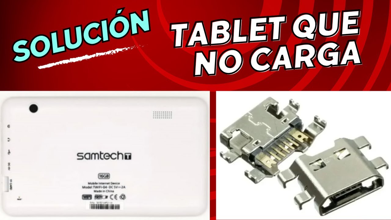 Cómo Cambiar EL Pin DE Carga y Revivir la Batería de una Tablet ...