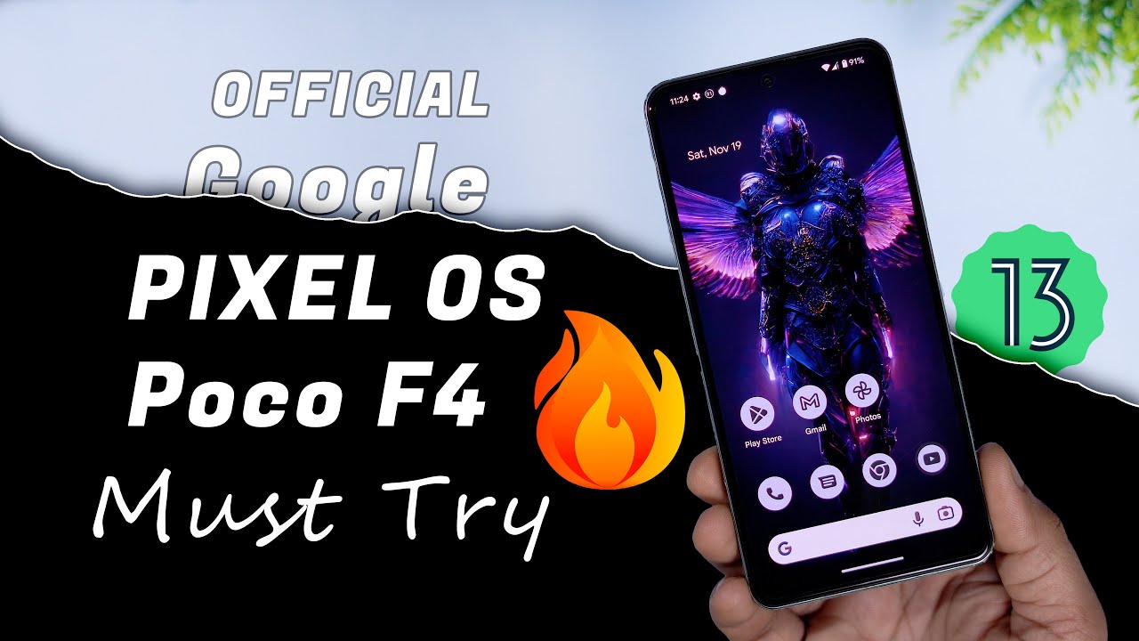 Official Pixel OS for Poco F4 Review, Face unlock, Gaming Booster ...