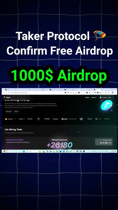 Taker Protocol Airdrop New Update | 3$ Million Funding🪂 |🚀Taker Protocol Confirm Free Airdrop# ...