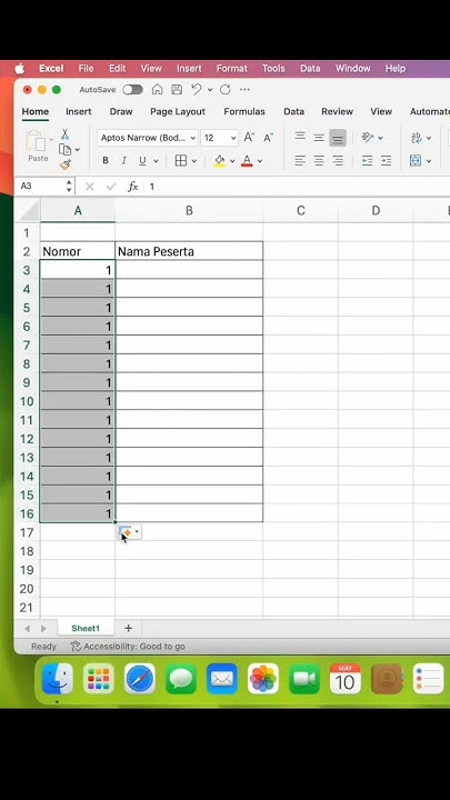 Tutorial Excel Excel Hack Tarik Nomor Excel Excel Tutorialexcel