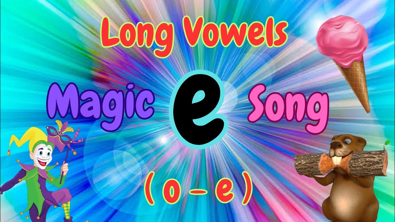Magic e (o-e) | The long Vowel Song | learn long Vowels ‎@Kidco-verse ...
