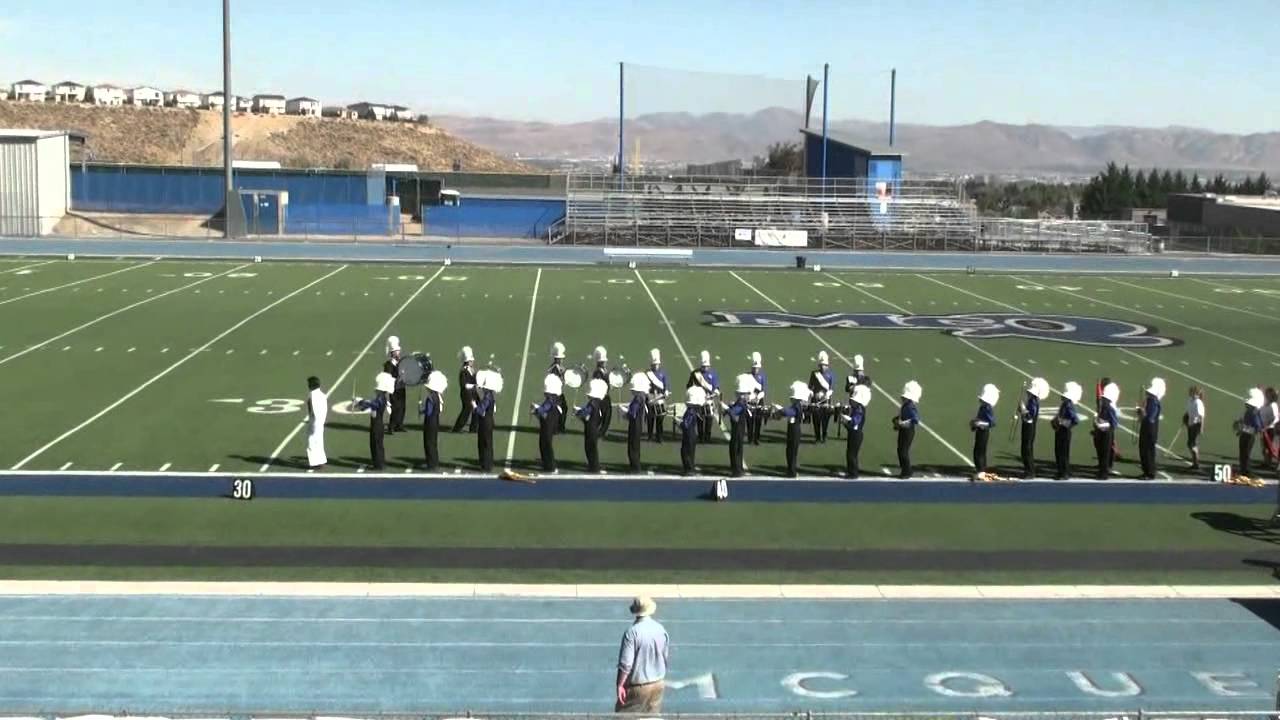 NUHS Marching Band at McQueen High School in Reno 10/6/2012 - YouTube