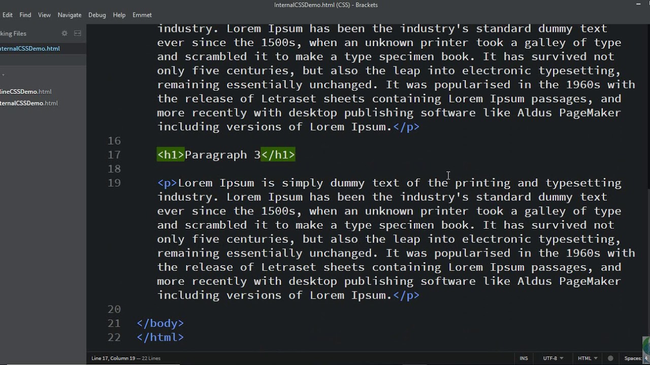 Web Development Lecture 18 Internal Css Creating Page Level Styles 7149