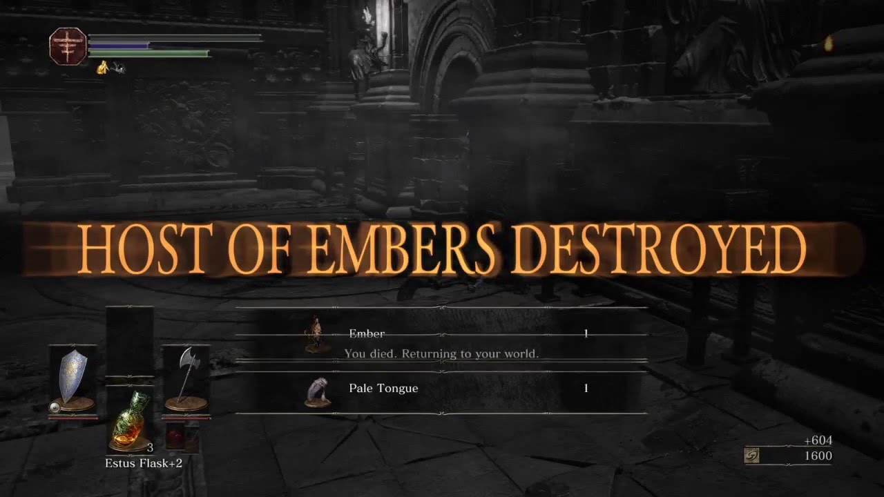 Dark Souls 3 Red eye orb (+ Applause gesture) - YouTube