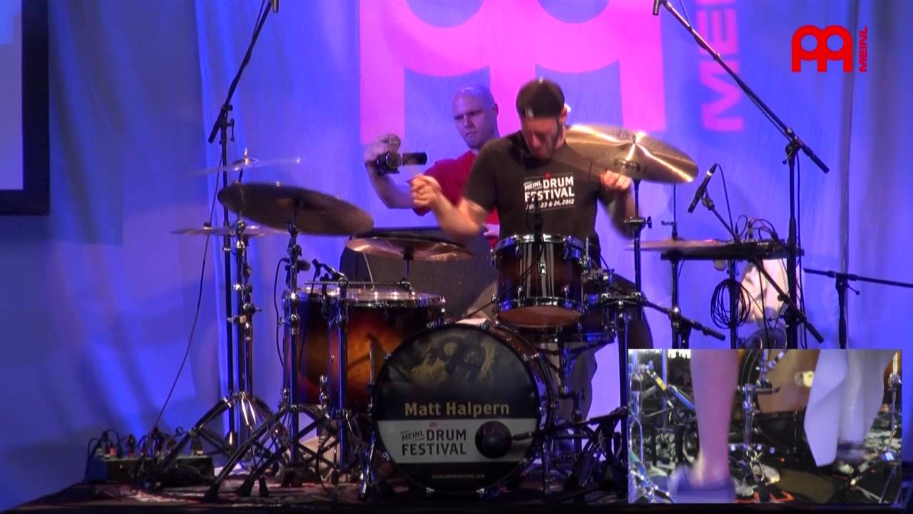 MEINL DRUM FESTIVAL 2012 - Matt Halpern - Part 3 - YouTube