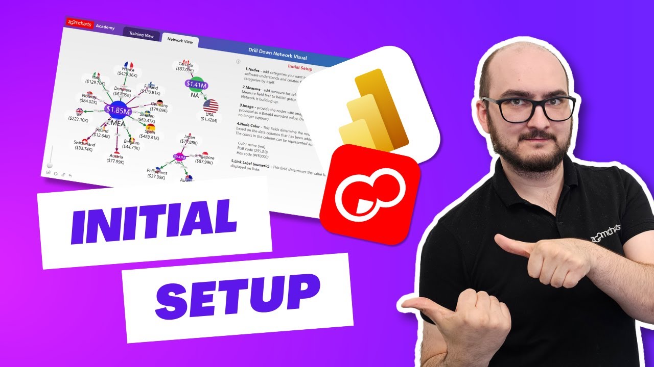 Initial Setup for Power BI Network Charts: Drill Down Network PRO ...