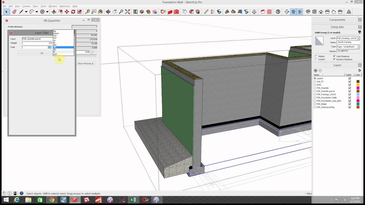 PB2 Tutorial: Foundation Assembly Costs (Part II) - YouTube