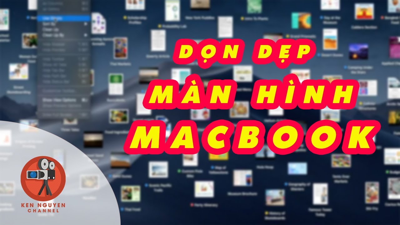 Cách dọn dẹp màn hình Macbook | Tìm hiểu tính năng Stacks trên Mac ...