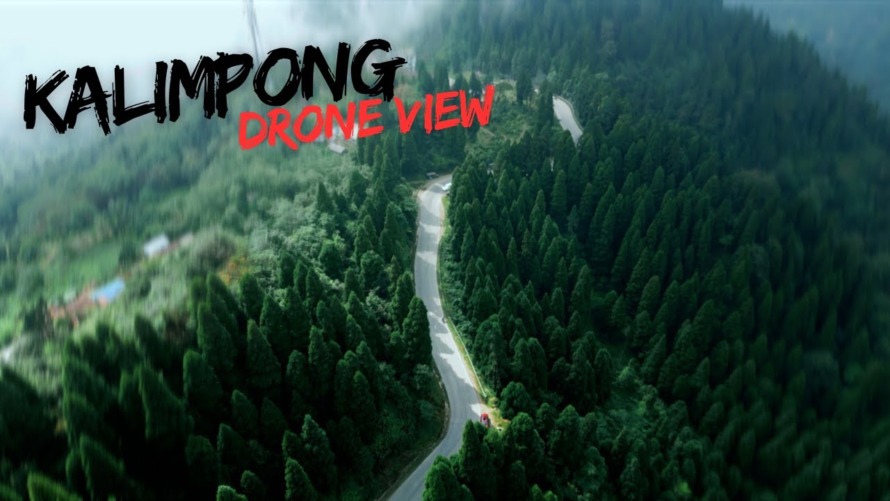 Kalimpong Aerial View 2024 | kagey, santook, bidyang valley - YouTube