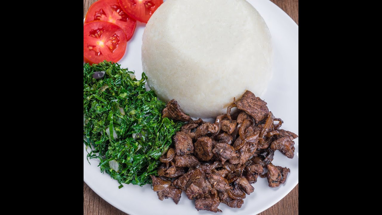 The real Kenyan ugali Food - YouTube