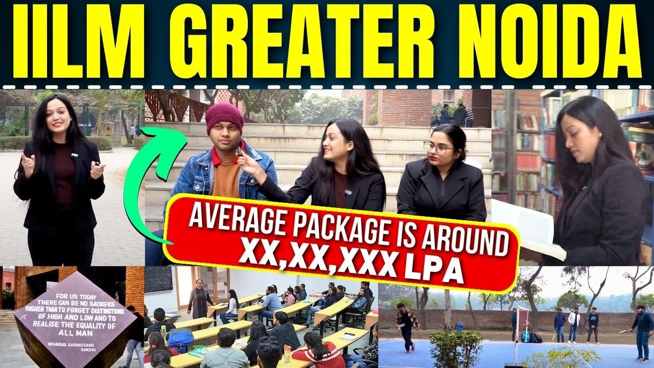 IILM University Greater Noida 👉🏻 Complete Campus Tour, Student ...