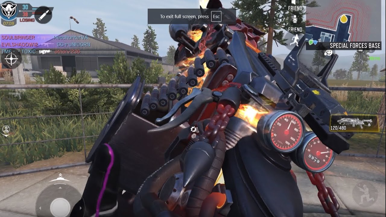 I Tried Nuking☢️ with *Legendary* Chopper - Hell Dog | MP Ranked Match ...