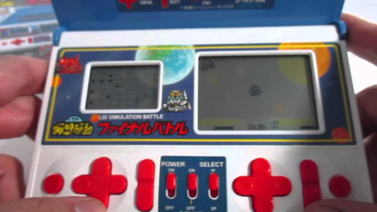 16818 Bandai LCD Game SD Gundam Final Battle - YouTube