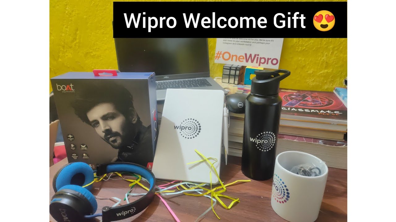 #wipro Wipro Welcome Kit | Second Welcome Gift | #wilp #wipro - YouTube