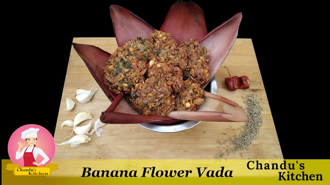 Banana Flower Vada / Valai Poo Vada. - YouTube