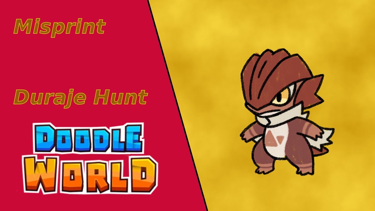 Misprint Duraje Hunt - YouTube