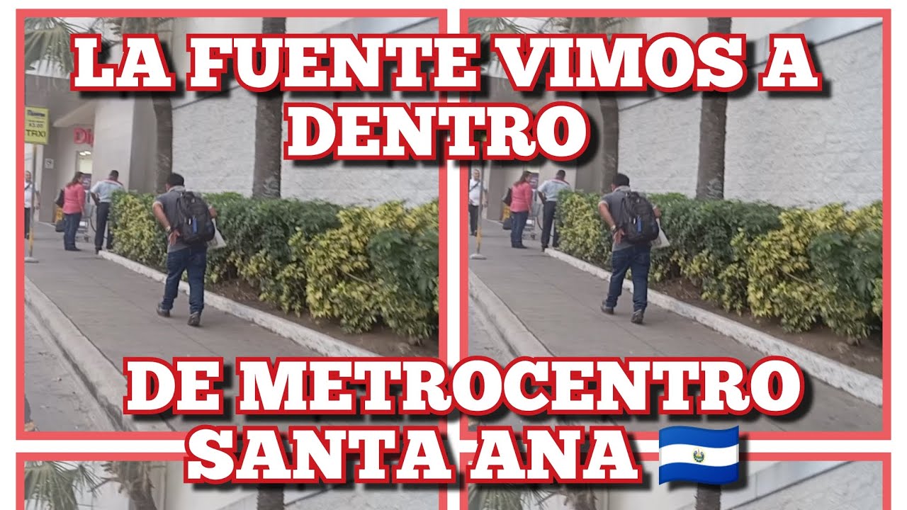 CONOCIMOS LA PASARELA MAS GRANDE METROCENTRO SANTA ANA - YouTube