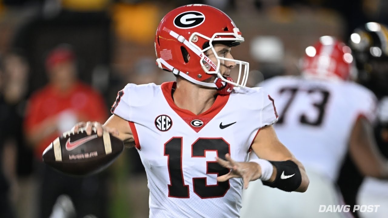 Georgia Bulldogs QB Stetson Bennett: "4 Quarters In An SEC Game Is Hard ...