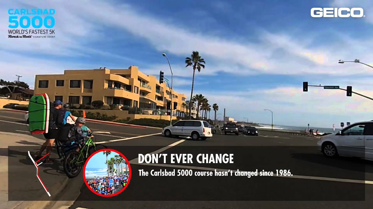 Carlsbad 5000 2016 Course Tour - YouTube