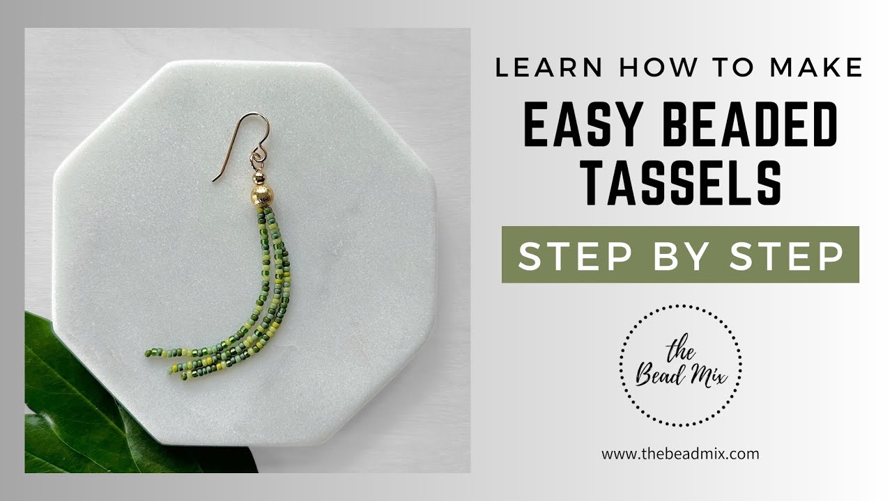 Learn How to Make Beaded Tassels with This Step-by-Step Beading ...
