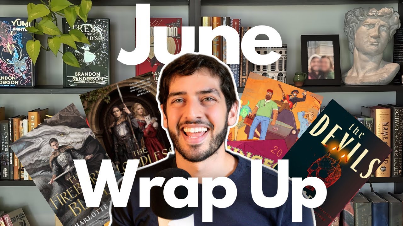 June Wrap Up | July TBR - YouTube