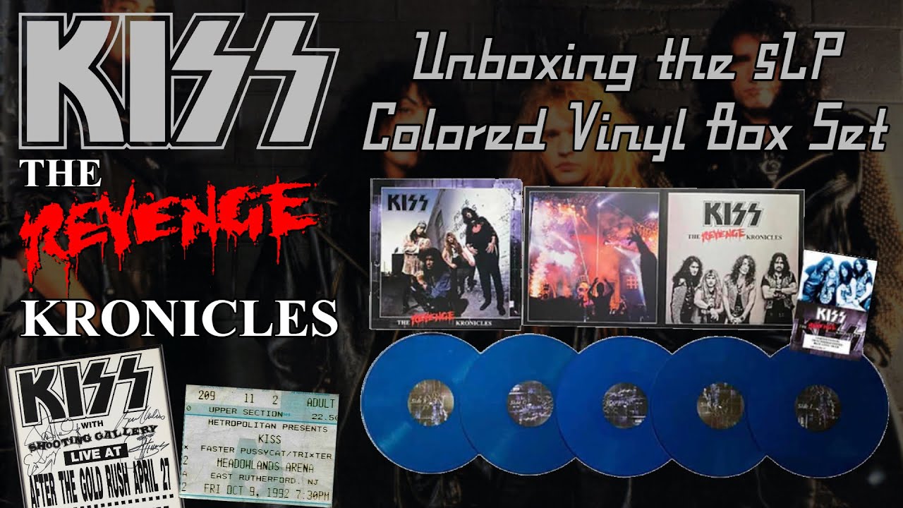 Unboxing the KISS - The Revenge Kronicles 5LP Colored Vinyl Box Set | Vinyl Community - YouTube
