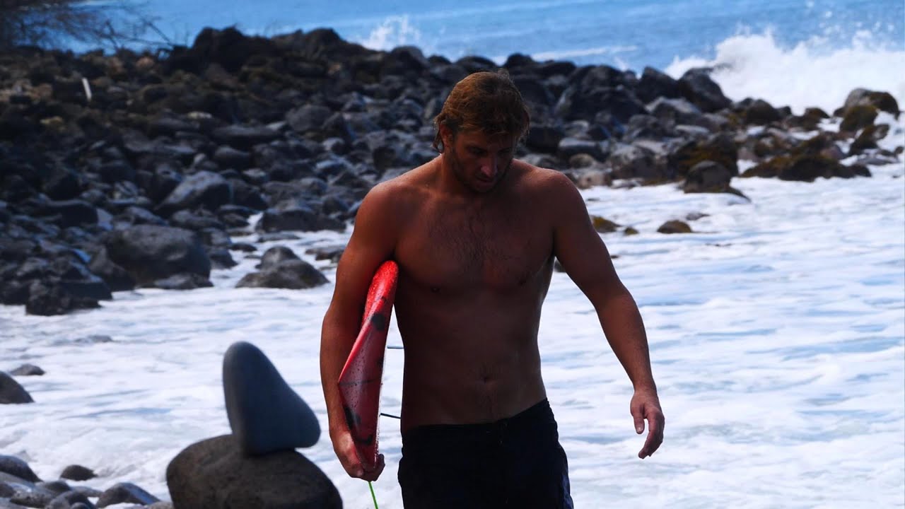 Clay Marzo Ripping 2ft Reefy Waves On His Twin Fin - YouTube