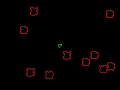 asteroids gameboy advance gba homebrew - YouTube