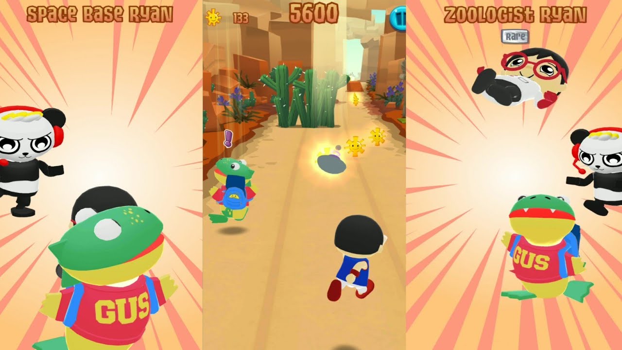 TAG WITH RYAN NEW FUNNY CHARACTERS GAME PLAY WITH NEW RYAN - YouTube