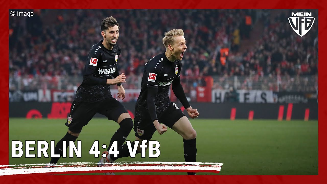 Torspektakel in Berlin ⚽🔥 Union Berlin 4:4 VfB Stuttgart | #90plus3 ...